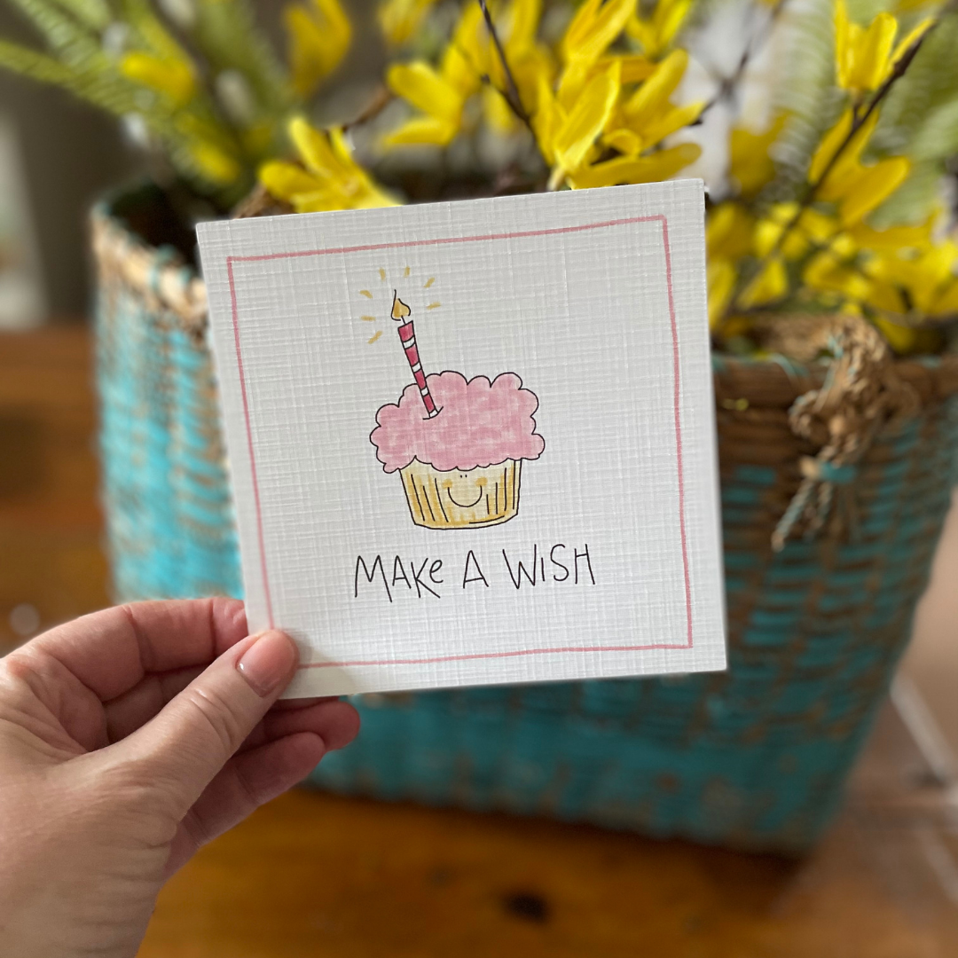 Make A Wish-Greeting Card – Out On A Whim Greetings