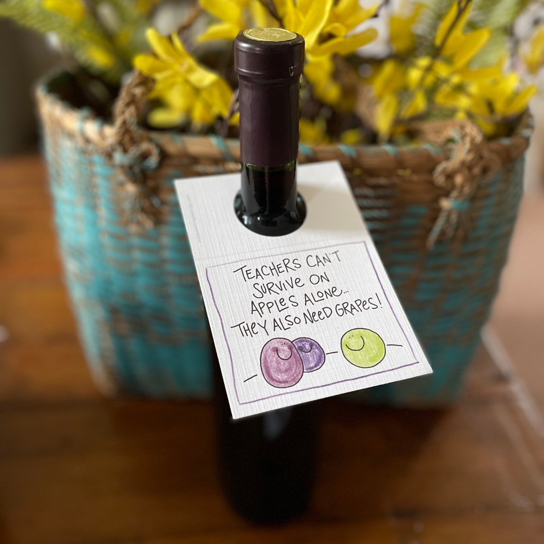 Teacher-Bottle Note – Out On A Whim Greetings